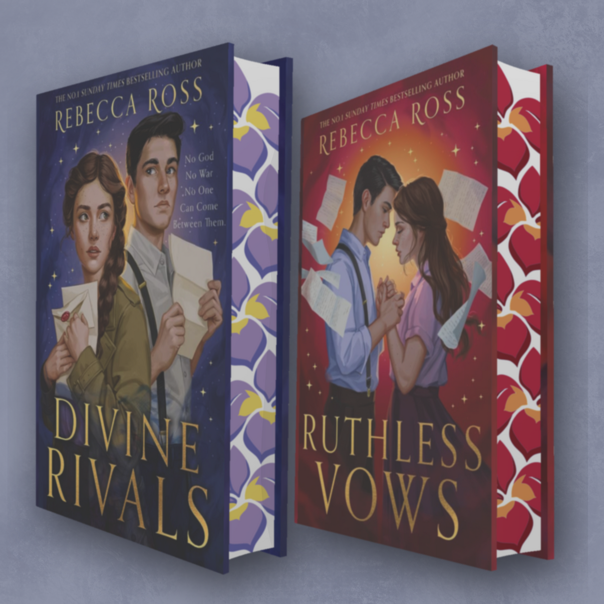 PREORDER - Divine Rivals & Ruthless Vows Sprayed Edge Hardback BUNDLE ...